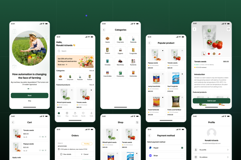 AgroCart: The Digital Farming Store App Template - Code Creeks