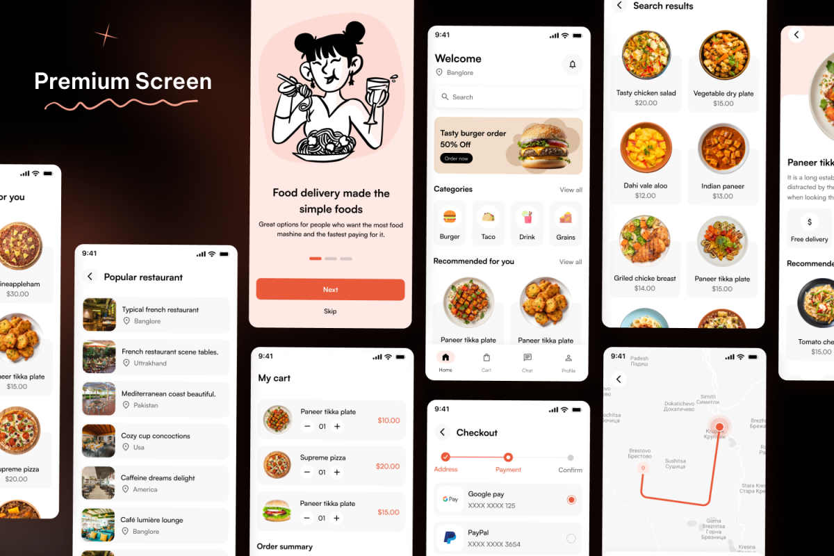 FoodSwift: Ultimate Food Delivery App Template 🚀🍔 - Code Creeks